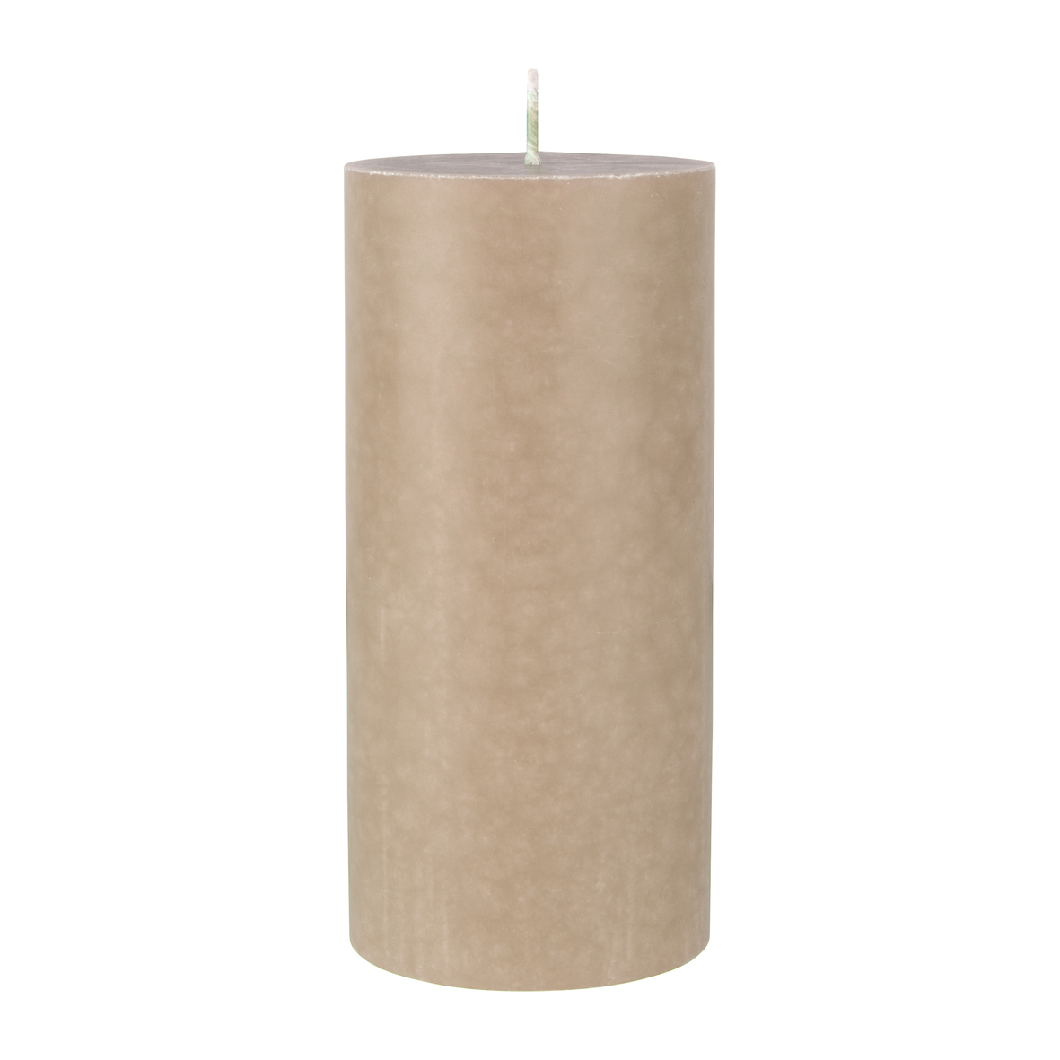 Sand Stearin 15cm Pillar Candle - NJ Products : NJ Products
